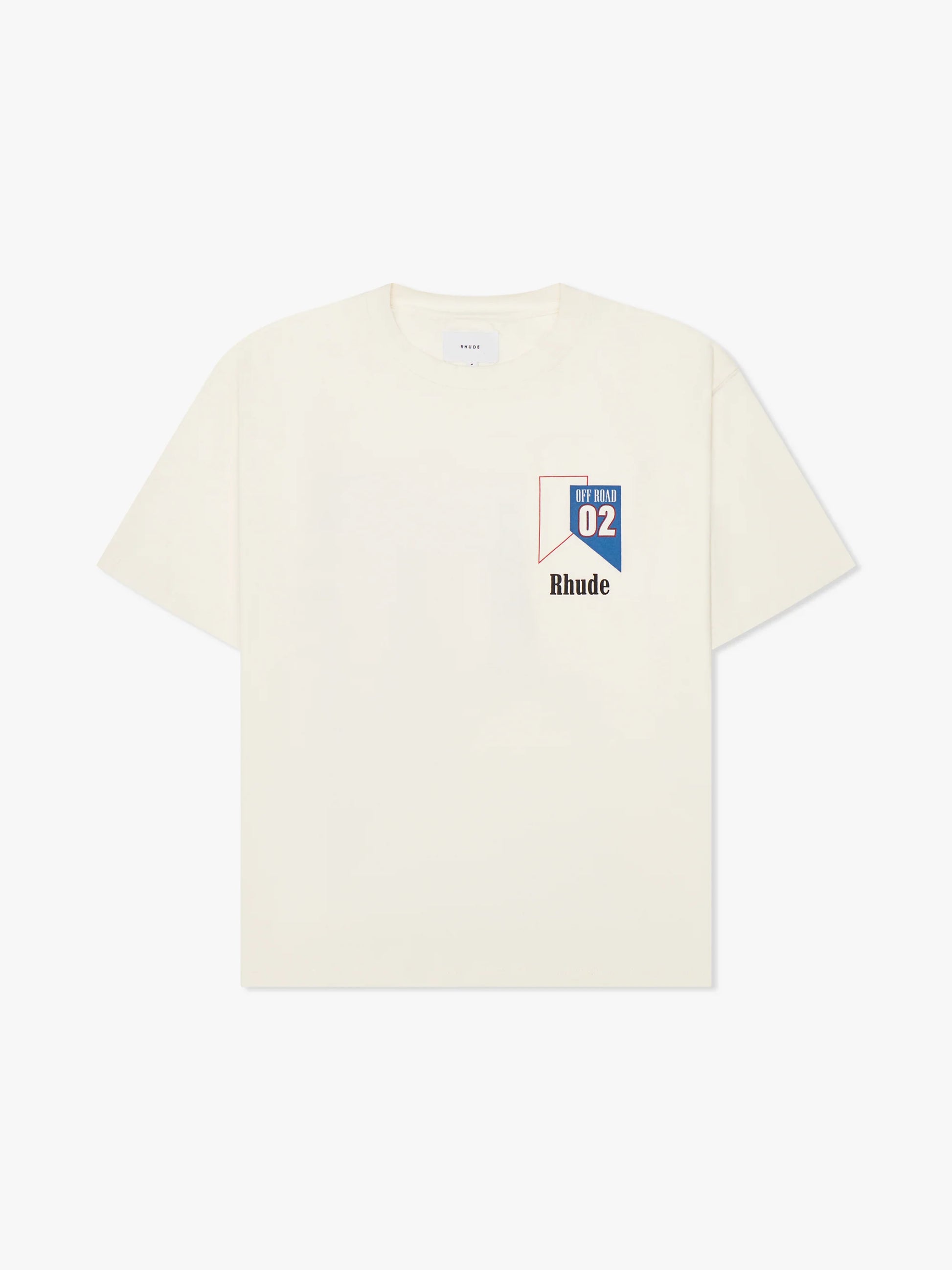 Rhude Racing 02 Tee Cream – Elevate