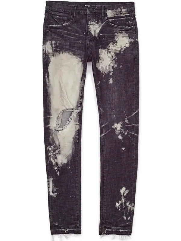 Purple Brand Black Bleach Blowout Jeans – Elevate