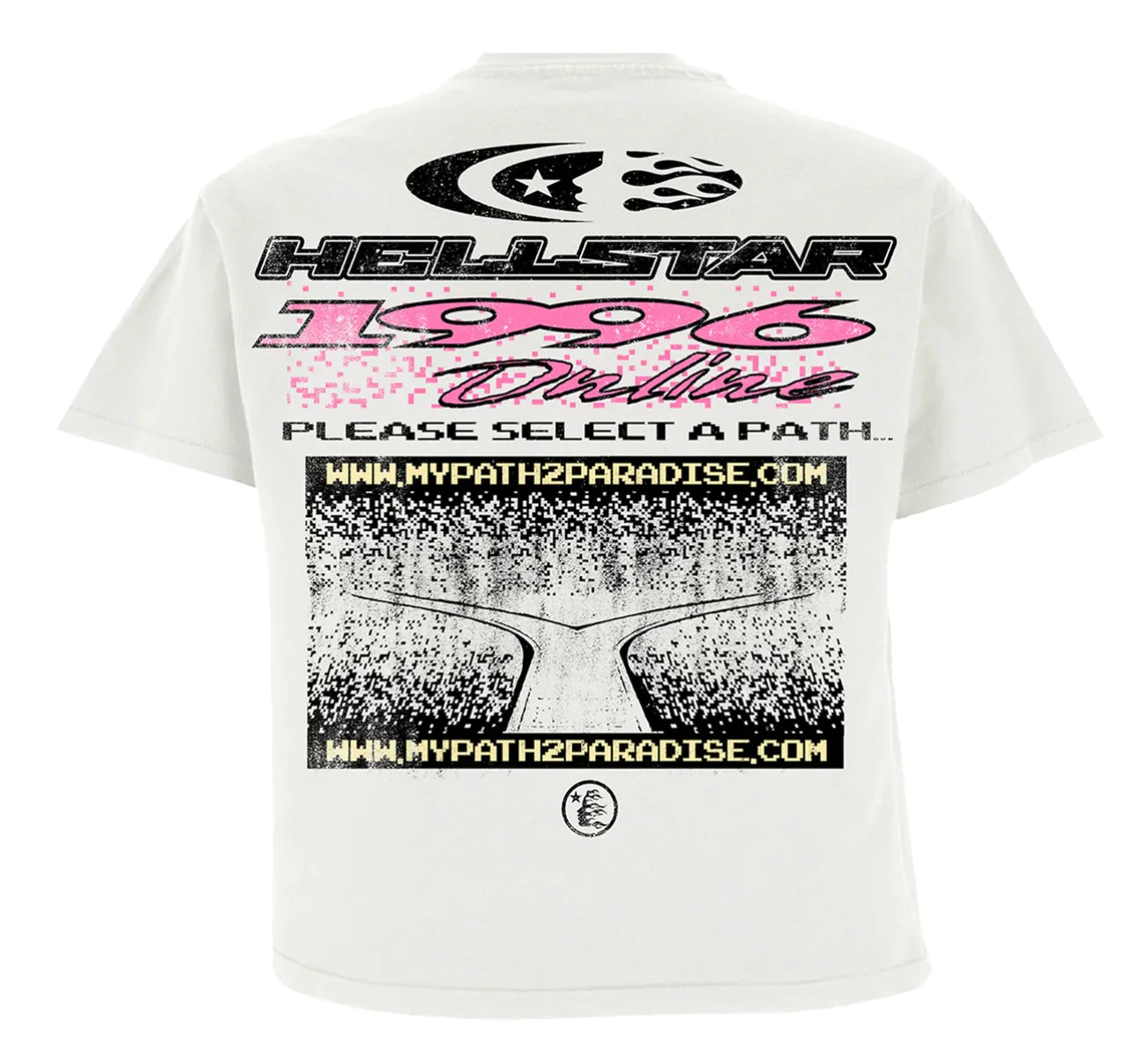 Hellstar Studios Pixel Tee White – Elevate