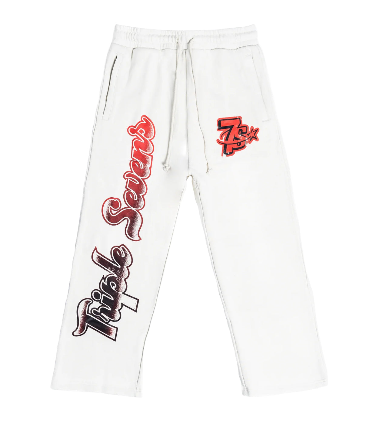 Triple Sevens All Star Sweatpants Red White – Elevate