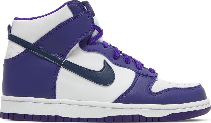 Nike Dunk High Electro Purple Midnght Navy (GS) – Elevate